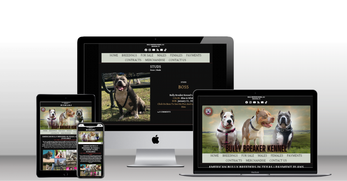 Breeder Designs Platinum Package: A Next Level Breeder Website
