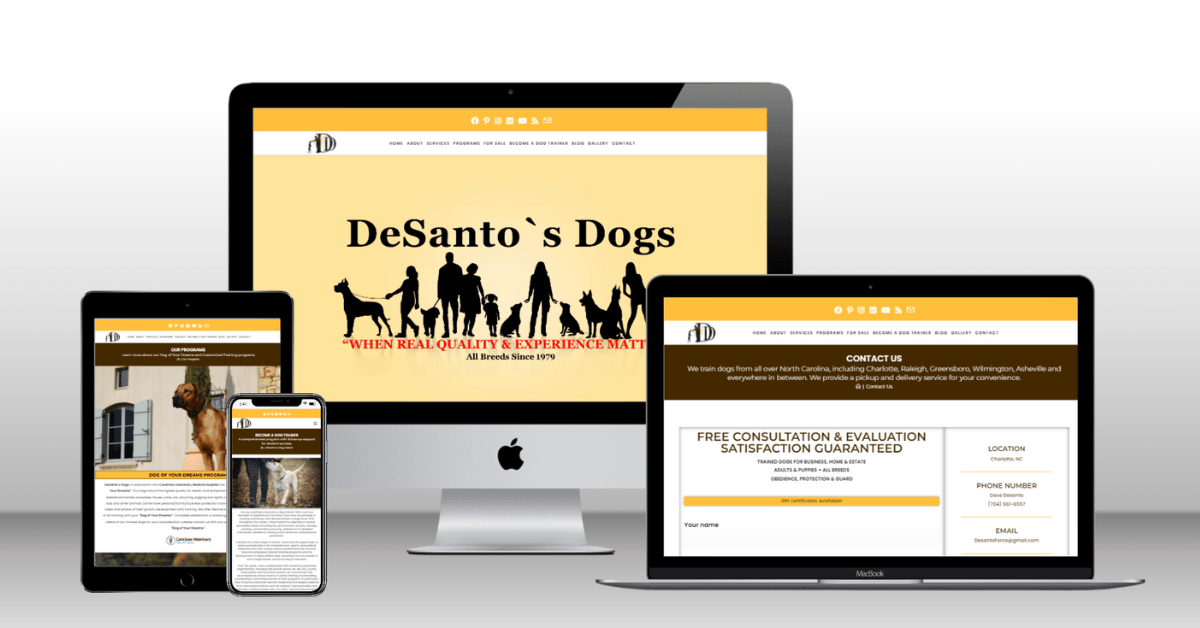 The Diamond Package: A New Level of Breeder Website Design